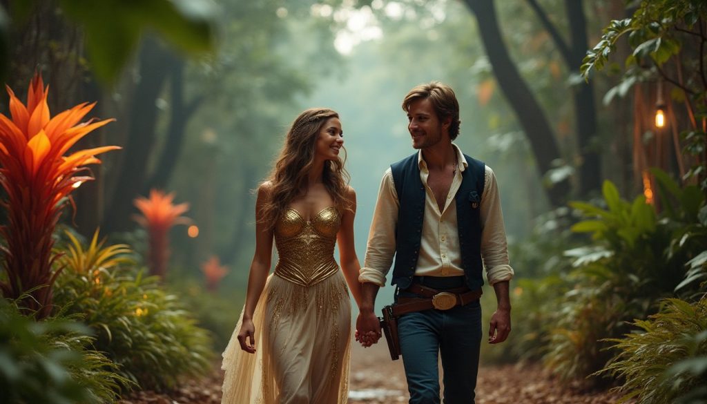 Aphrodite and Young Han Solo Explore an Alien Jungle Together - blog ...